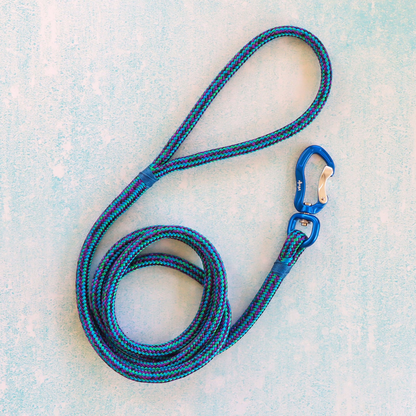 Zippy Silver Rope Dog Leash - Handcrafted Dog Lead - Woofo Empawrium ...